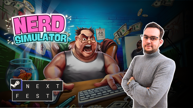 Steam :: Nerd Simulator :: Next Fest 2025 - Summary