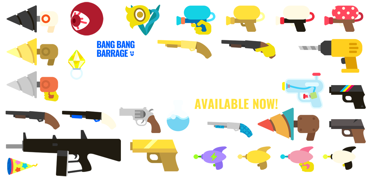 🔫Weapon Skins Arrive! · Bang Bang Barrage update for 19 December 2025 ...