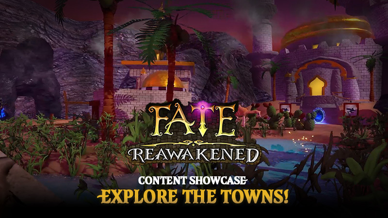 FATE: Reawakened - Content Showcase - Explore the Towns! - Steam News