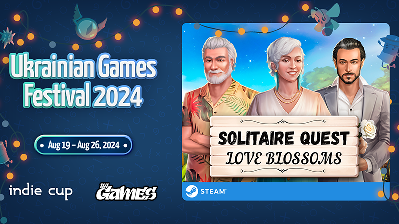 Solitaire Quest: Love Blossoms - The annual Ukrainian Games Festival ...