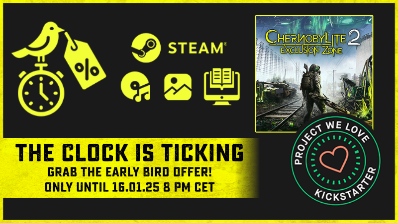 Chernobylite 2: Exclusion Zone - Early Birds on Kickstarter are running ...