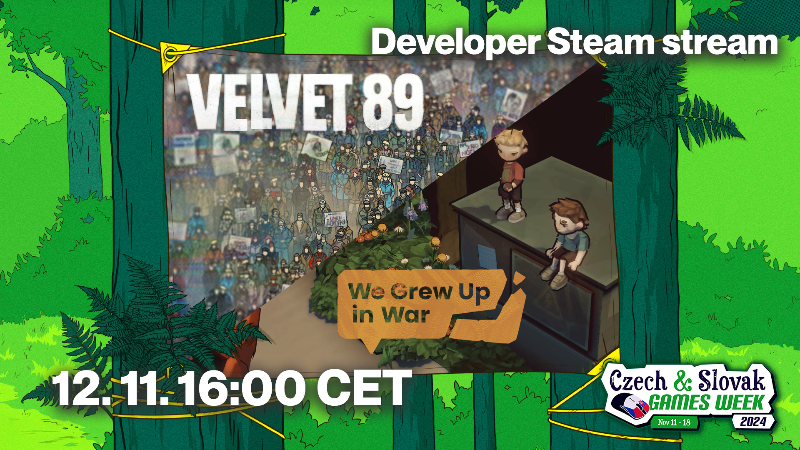 Velvet 89 - CZ&SK Games Week Stream! - Steam News