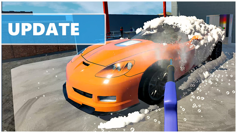 Car Wash Simulator : Prologue - New Cars & Visual updates ! - Steam News