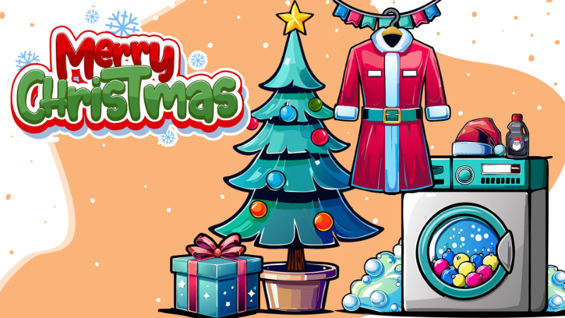 Steam :: Laundry Store Simulator :: 🎄 Holiday Greetings from Laundry ...