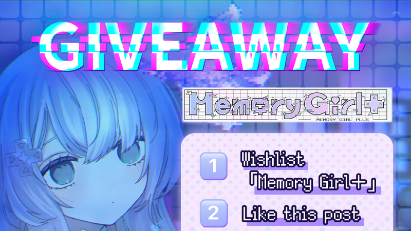 Memory Girl + - ️『Memory Girl+』Steam Gift Card Giveaway ‼️ - Steam News