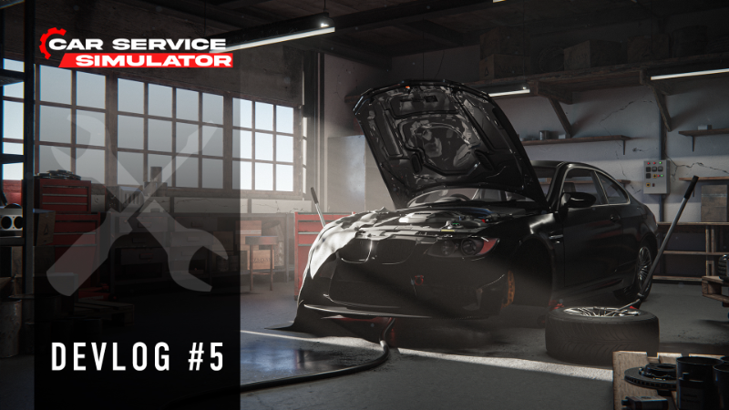 Car Service Simulator - Countdown Begins! – Developer Diary #5 ⏳ ...