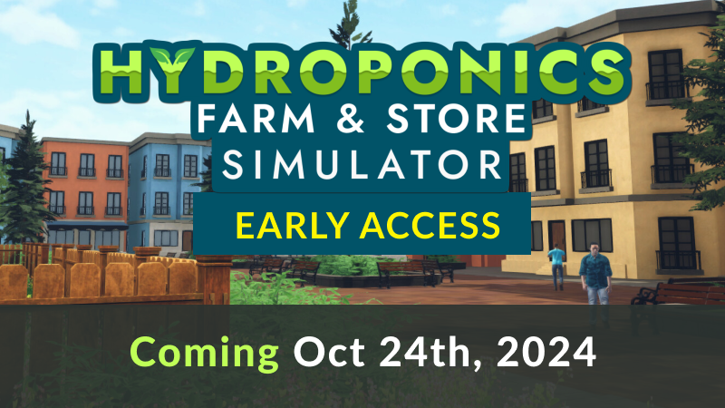 Steam :: Hydroponics Farm & Store Simulator :: Get Ready for Early ...