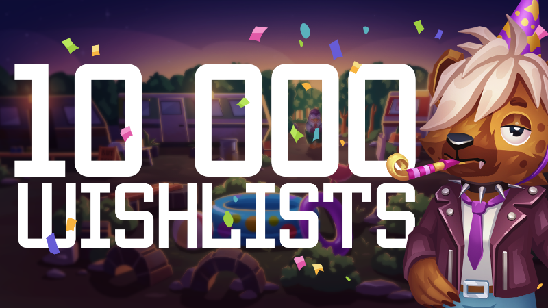 Trailer Park Tycoon: Raccoon Ranch - 10,000 Wishlists Collected - Steam ...