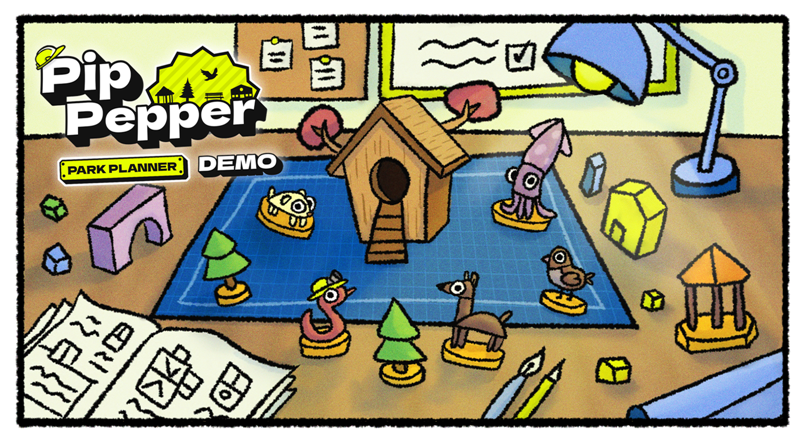 Steam Community :: Pip Pepper Park Planner