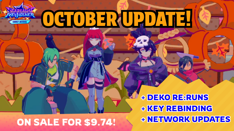 Starlight Revolver - October Update (+Patch Notes) 🎃 25% Off Discount ...