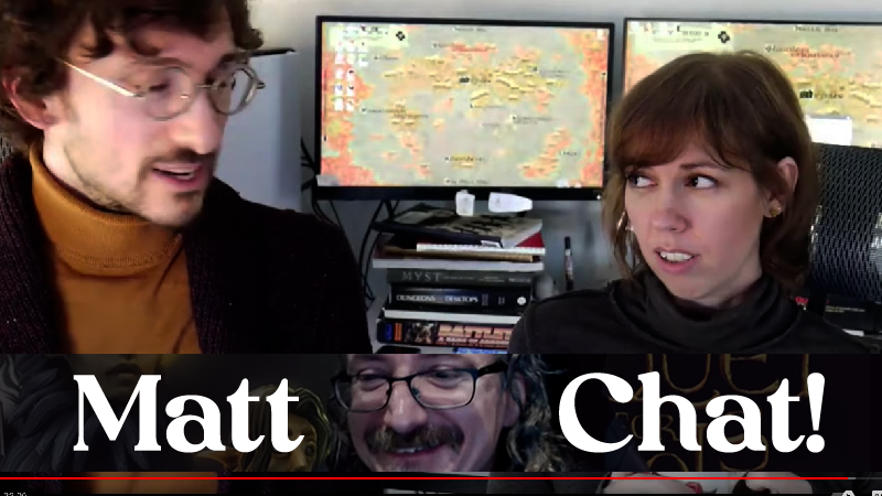 Steam :: Banquet for Fools :: Matt Chat!