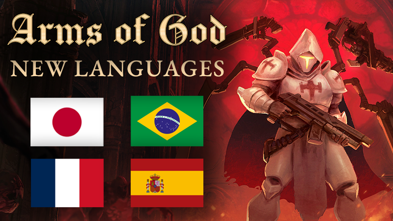 Arms of God - Arms of God now available in more languages! - Steam News