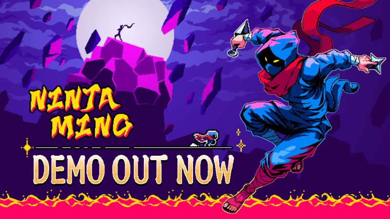 Steam :: Ninja Ming :: Demo Available Now! Speedrun Ready Go!