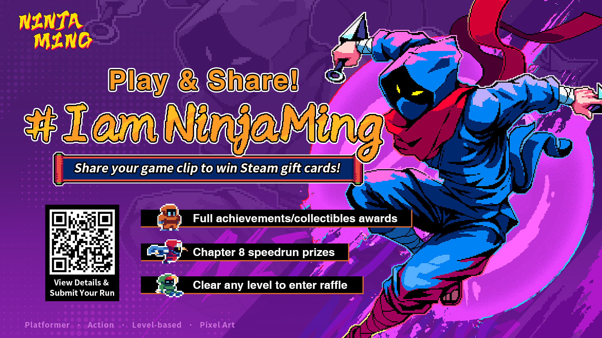 Ninja Ming Now Available! Join launch event to win $450 prizes · Ninja Ming update for 11 April ...