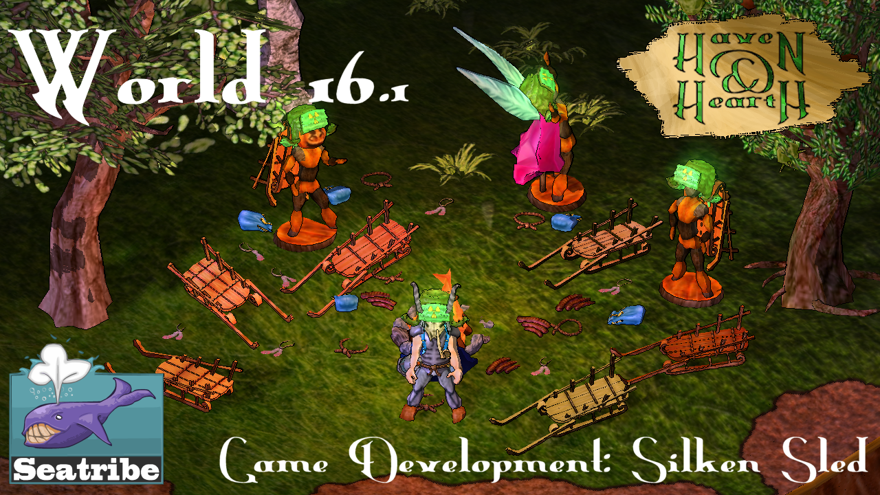 Haven & Hearth - Game Development: Silken Sled - Steam News