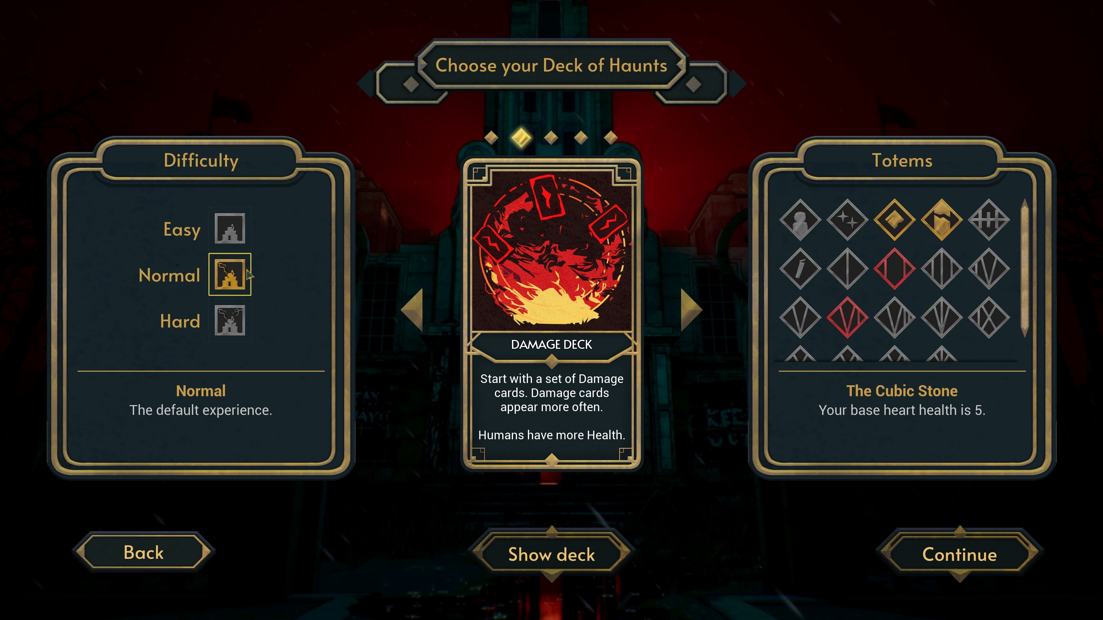 Update V1.15: UI/UX revamp and custom keybinds! · Deck of Haunts update ...