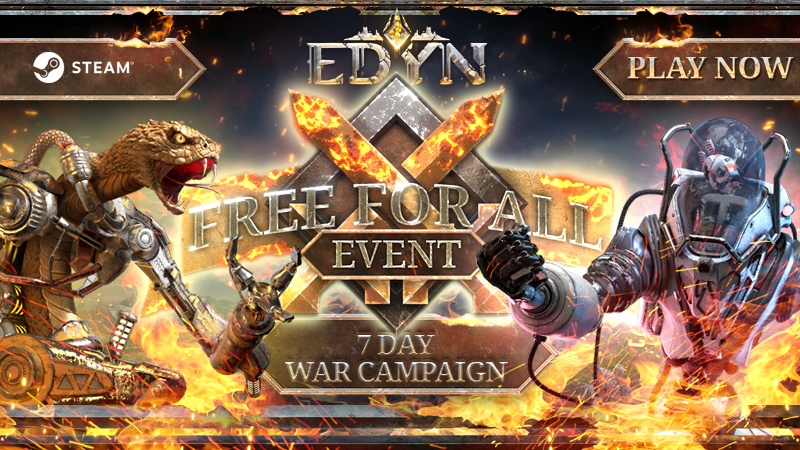 EDYN - FREE FOR ALL EVENT MODE - Steam News