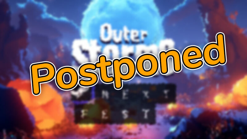Outer Storms - Outer Storms at the Steam Next Fest (postponed) - Steam News
