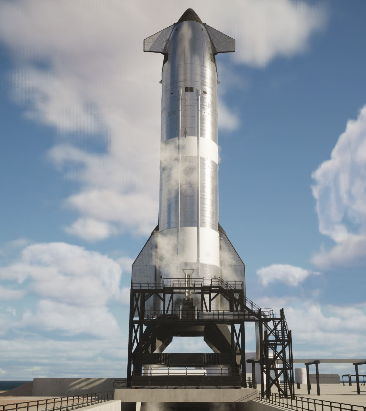 [Devlog] New Update: Starship Block 2 – starbasesim.com