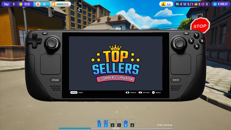 Top Sellers - Ecommerce Simulator - Steam Deck Support Now Available for Top Sellers! - Steam News