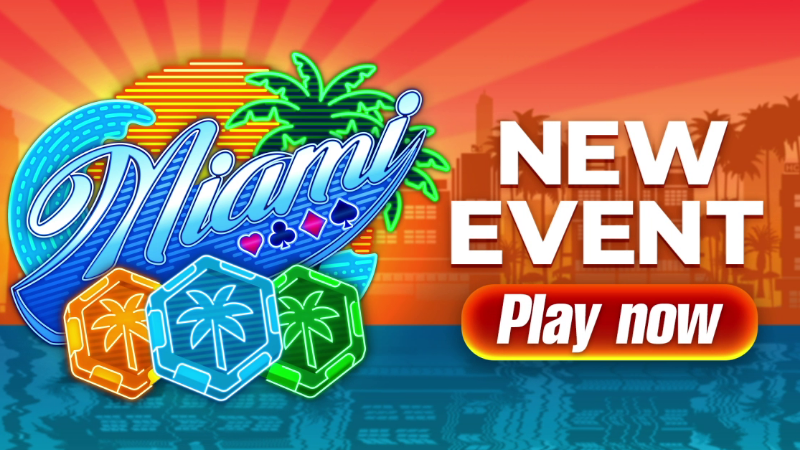 Texas Hold'em Poker: Pokerist - Sunkissed Glamour - The Miami Event ...