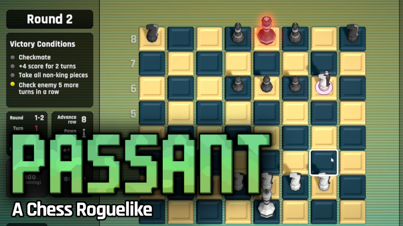 Steam :: Passant: A Chess Roguelike :: Game Update #1