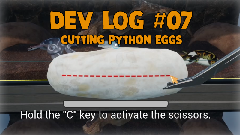 Steam :: Ultimate Publishing :: Exotica: Pet Shop Simulator 2: DevLog #7 - 🐍 Python Eggs 🥚