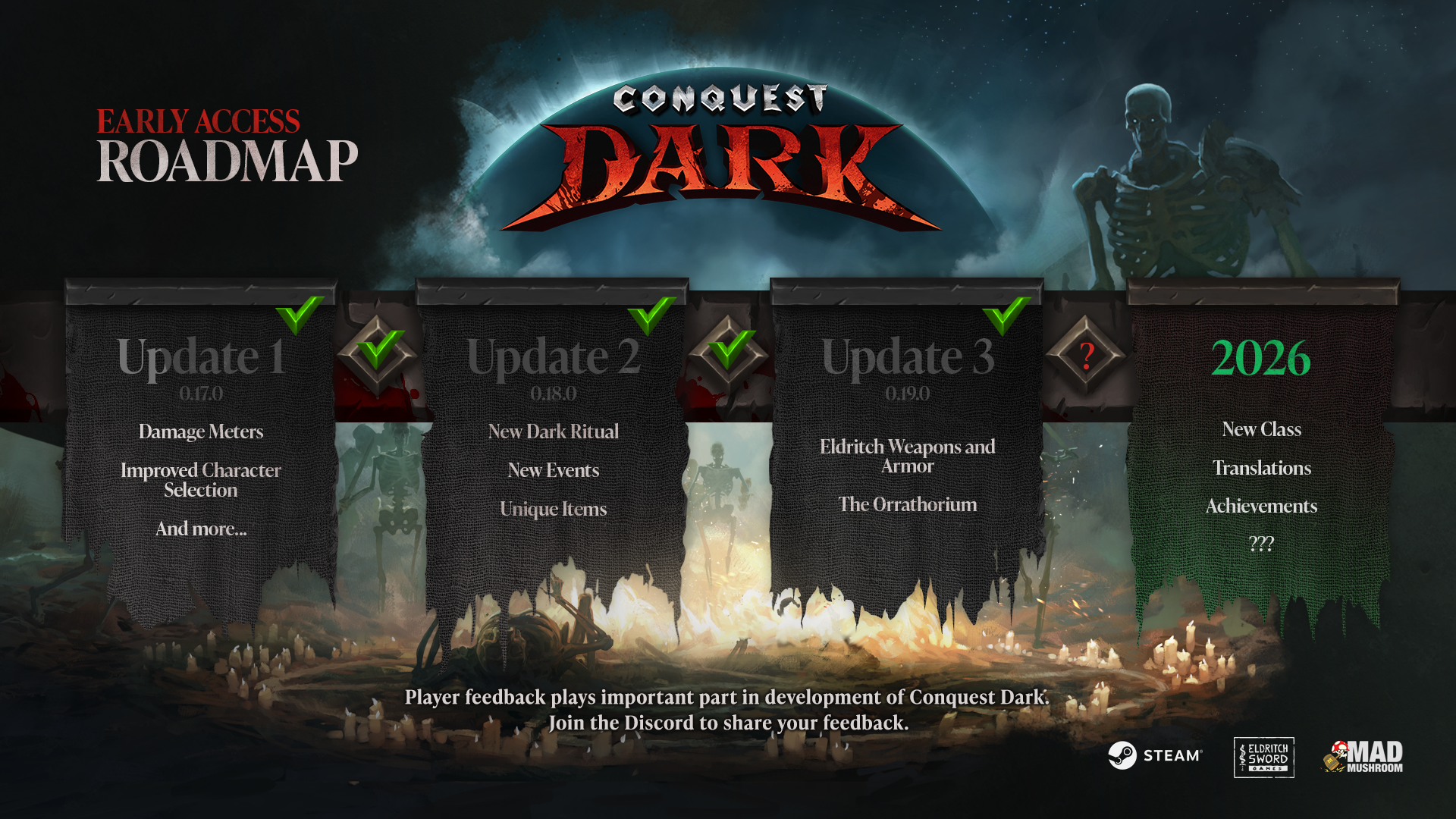 Conquest Dark - 0.19.0 - Early Access Update 3 · Conquest Dark update ...