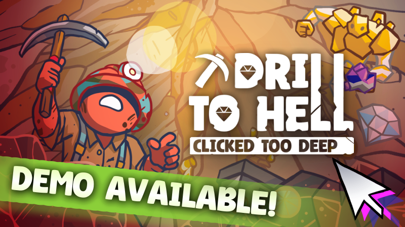 Steam :: Drill To Hell :: DRILL TO HELL: The demo is available!