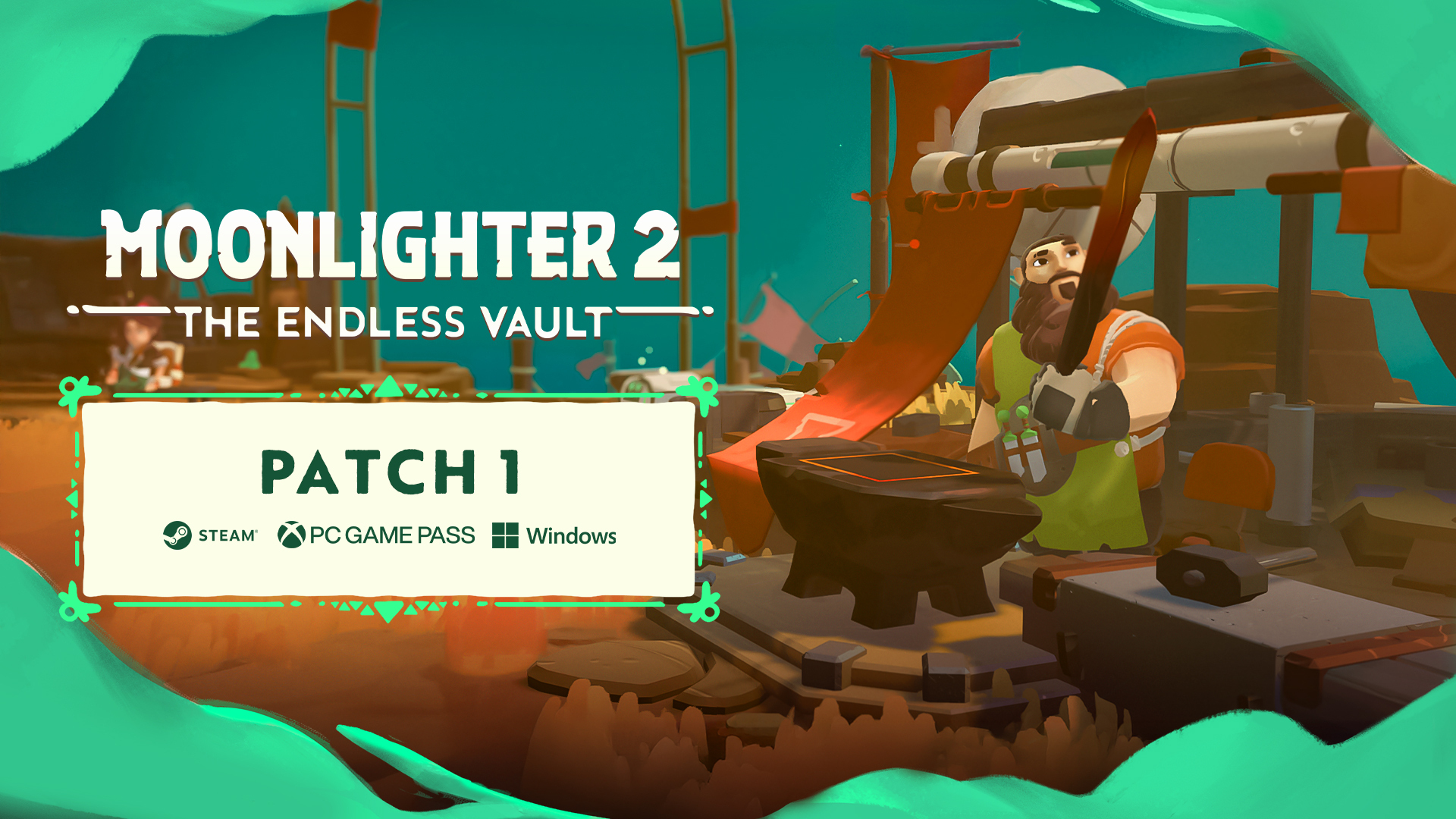 Patch 1 – Big pass on stuttering, Steam Deck and balance! · Moonlighter 2: The Endless Vault ...