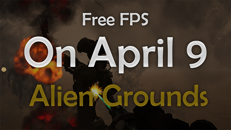 Steam :: Alien Grounds :: Alien Grounds – Free FPS Launches April 9