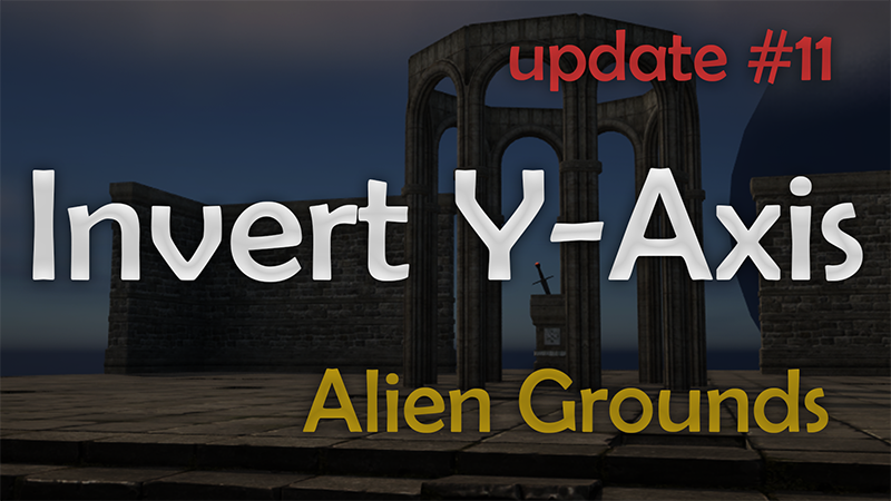 Alien Grounds - Update: Invert Y-Axis Options + AA Performance Boost - Steam News