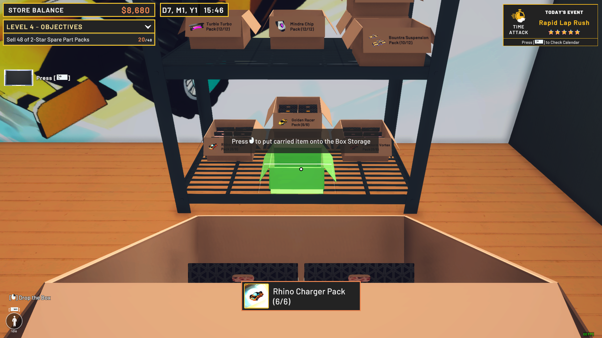 v1.0.11 - Sticker Customization & Box Storage Update · Mini Racer Car Shop Simulator update for ...