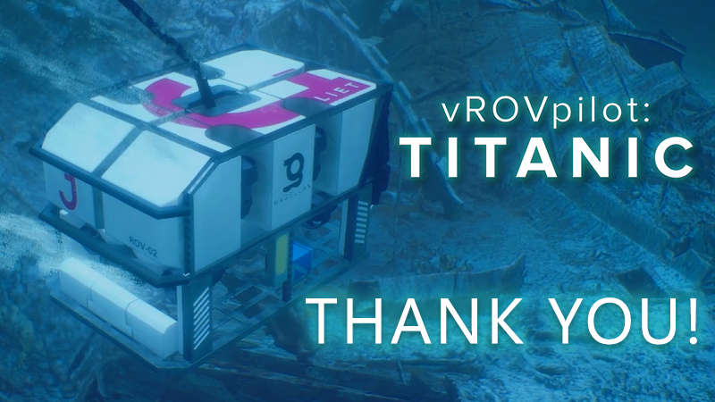 vROVpilot: TITANIC - vROVpilot: Expect an update soon! - Steam News