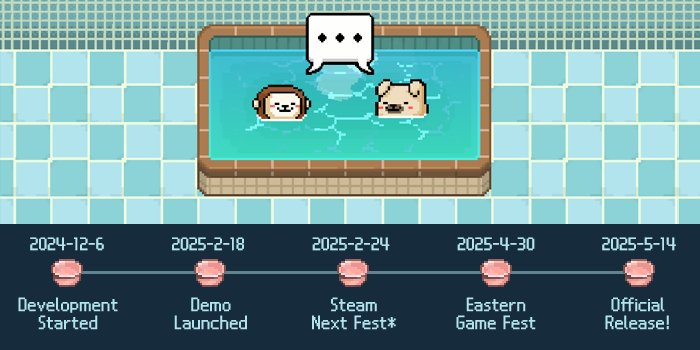 Animal Spa is now officially released! · Maltese's Fluffy Onsen update ...