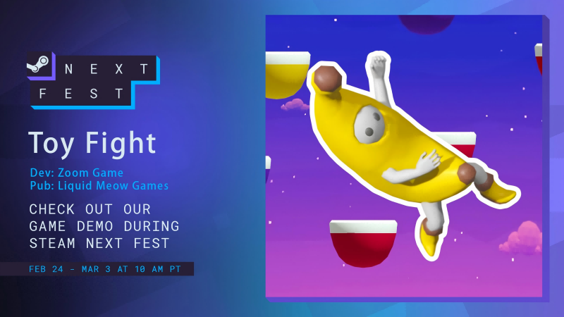 Toy Fight - 《Toy Fight》has now joined this year's STEAM NEXTFEST ...