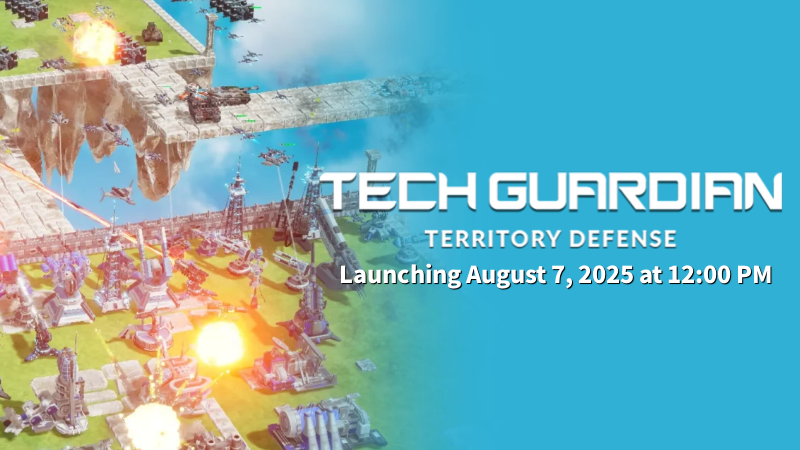 TechGuardian: Territory Defense - TechGuardian: Territory Defense — Launching August 7! - Steam News