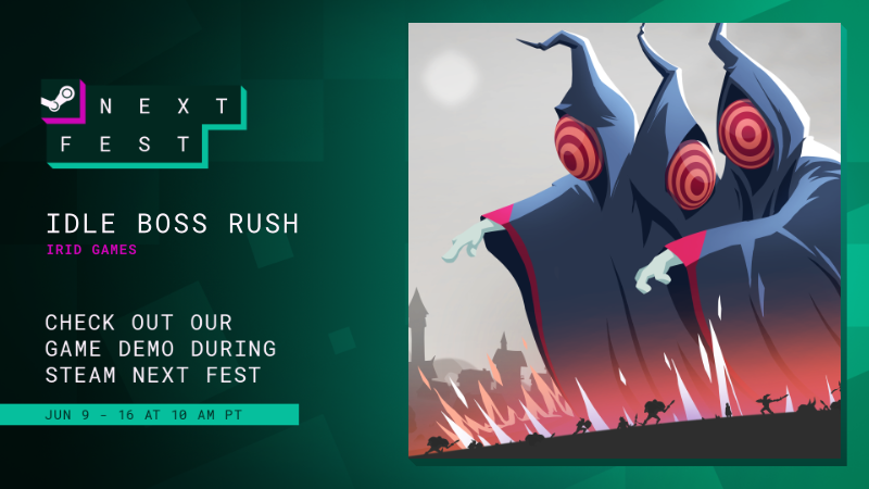 IDLE BOSS RUSH - Play the Demo of IDLE BOSS RUSH on Steam Next Fest ...