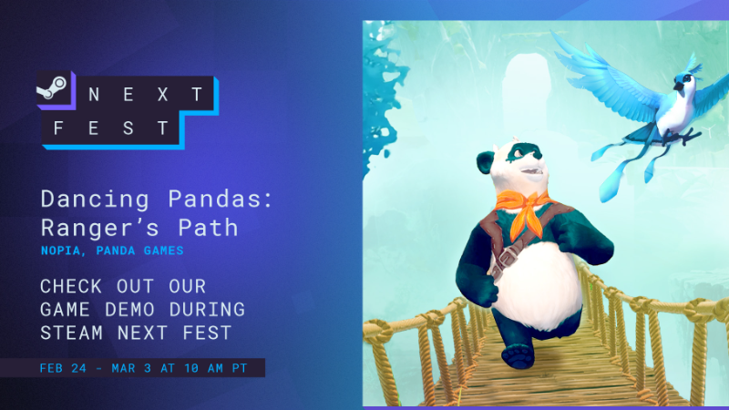 Dancing Pandas: Ranger's Path - Demo live in advance for Steam Next ...