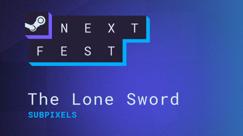 The Lone Sword - The Lone Sword Demo is available for Steam Next Fest ...