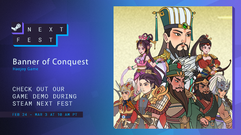 Steam :: Banner of Conquest :: Join us in the Steam Next Fest!