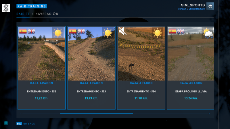 SIM SPORTS RAID - Update notes 202503221430 - Steam News
