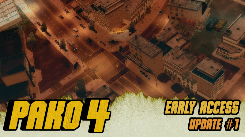 PAKO 4 - Update #1 - Steam News