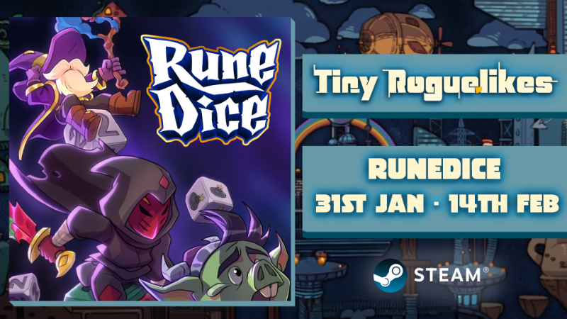 Rune Dice - Rune Dice will be featured in the Tiny Rougelikes Event 🎲 ...