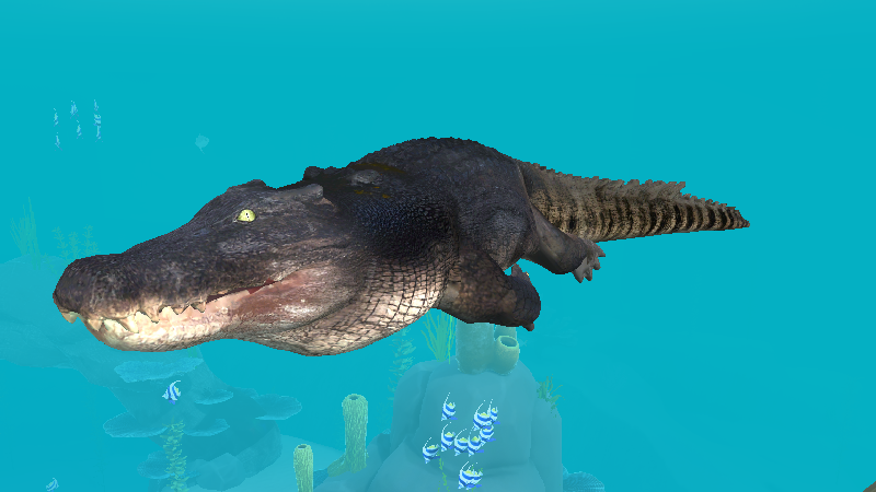 Steam :: Deep Blue: Devour and Evolve :: New Creature: Saltwater Crocodile