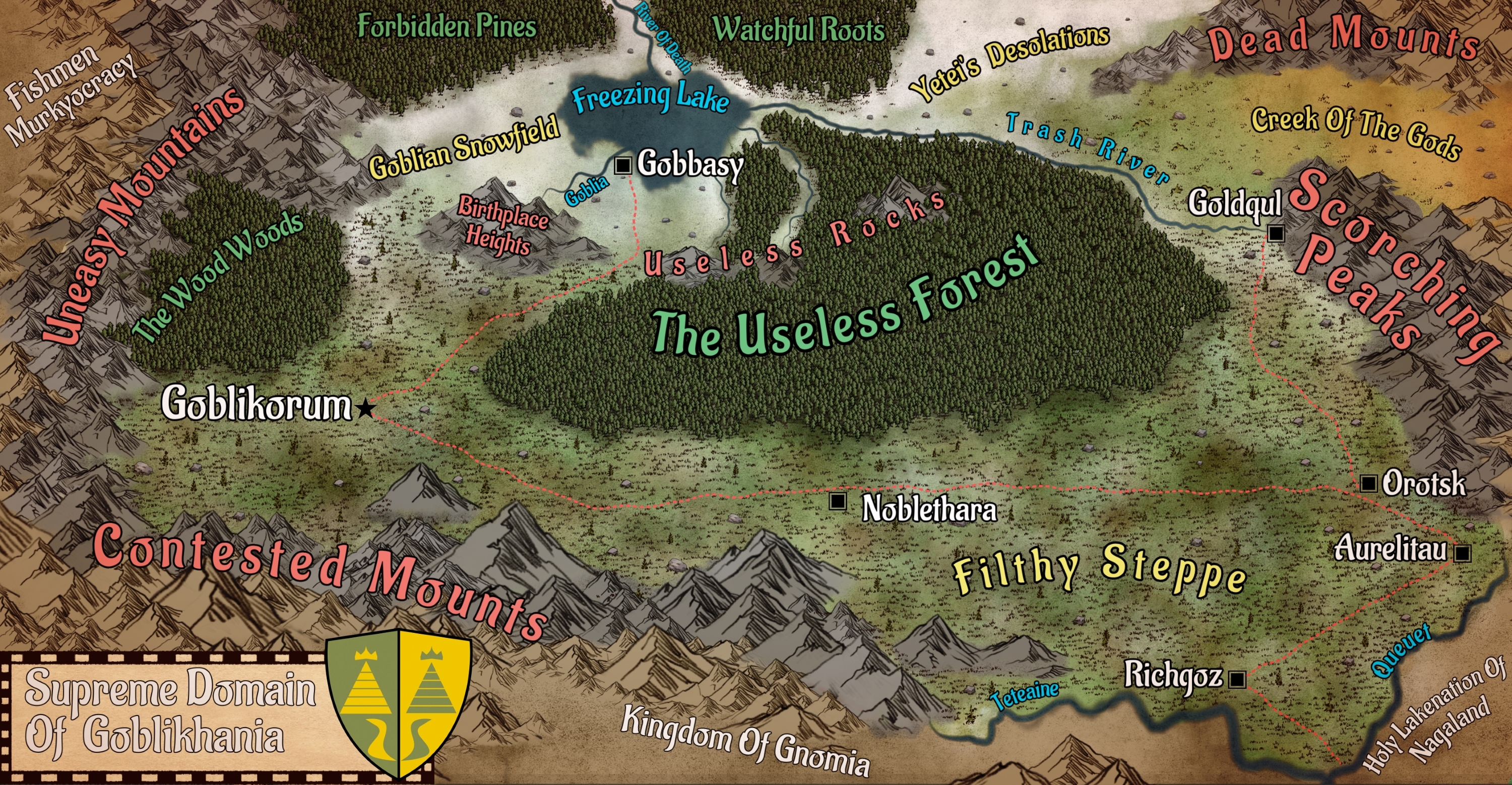 The Stinky Steppe and The Rise of Gobligis