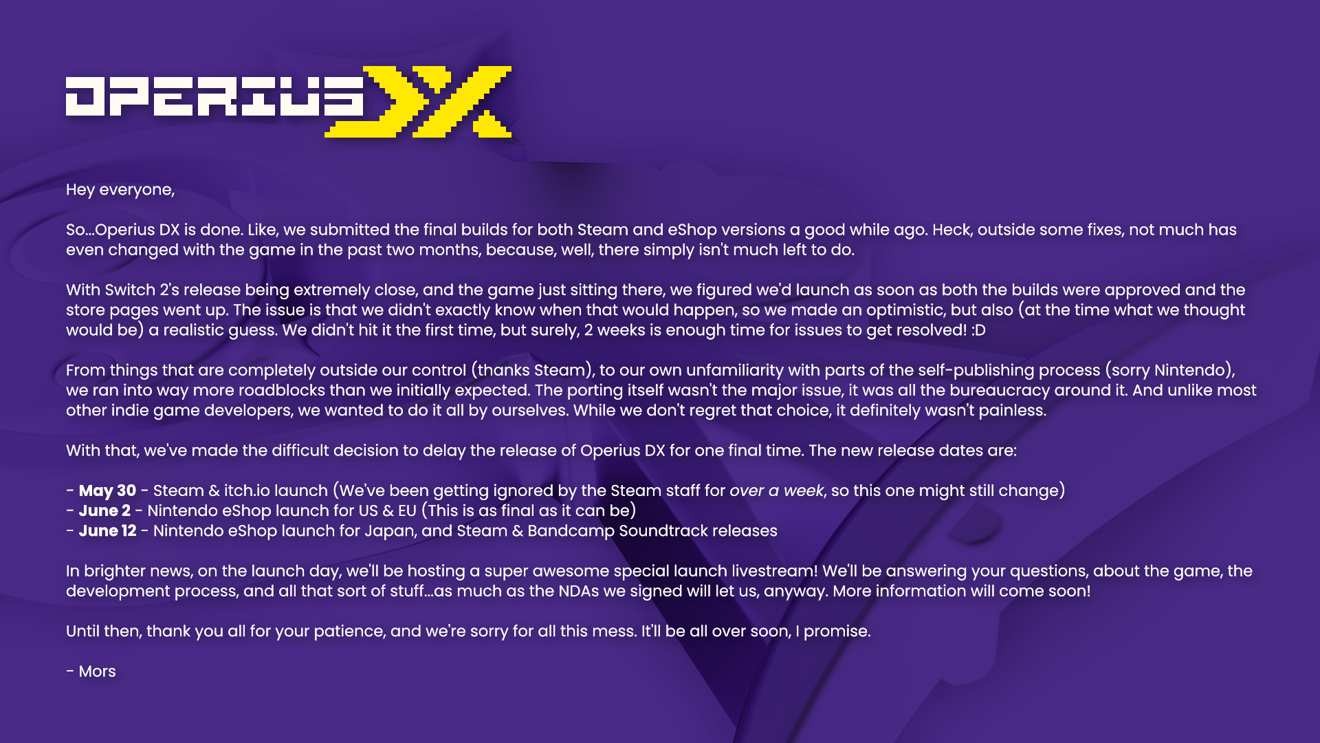 Steam Community :: Operius DX