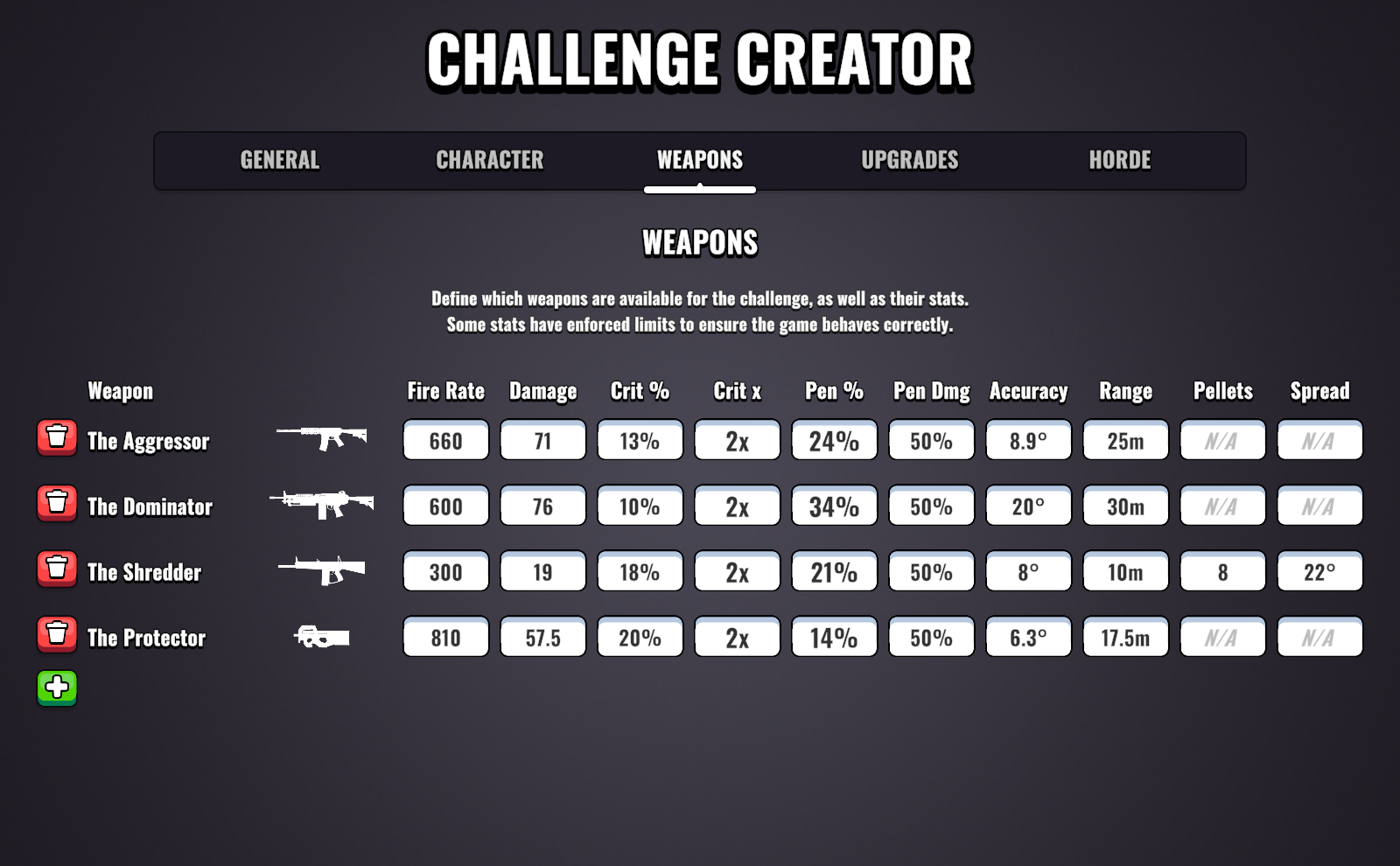 The Challenge Creator has arrived! · The Horde Wants You Dead update ...