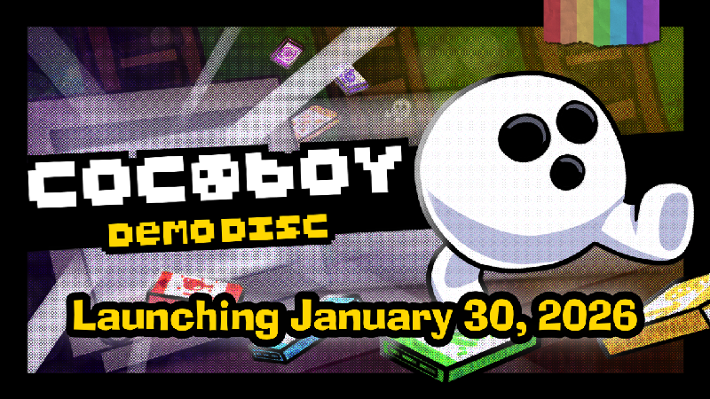 COCOBOY - COCOBOY Demo Disc is launching January 30, 2026! - Steam News