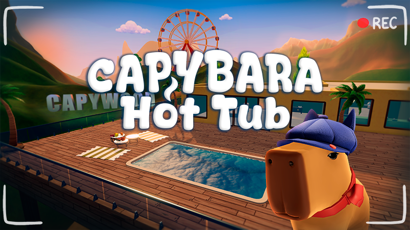 Steam :: Capybara Hot Tub :: 🎥 Gameplay Trailer & Demo Announcement
